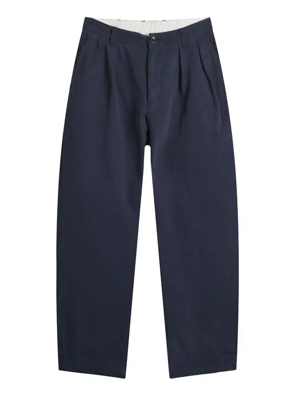 SERVICE WORKS Moleskin Part Timer Trousers - Dark Navy