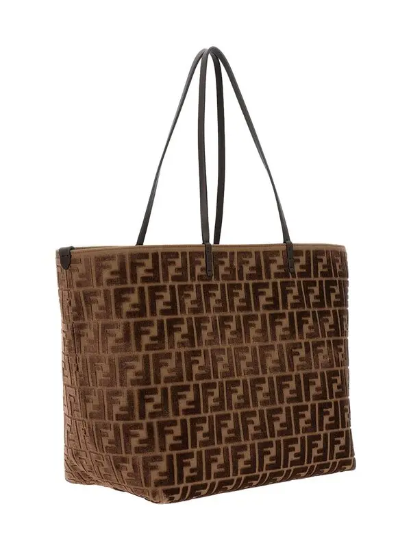 Fendi Roll Large Bag - Brown