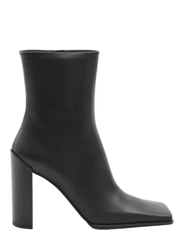Alaïa Square-toe Ankle Boots - Black