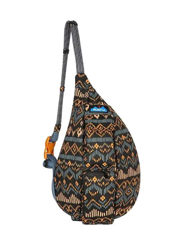 KAVU Mini Rope Sling Backpack - Chalet Holiday