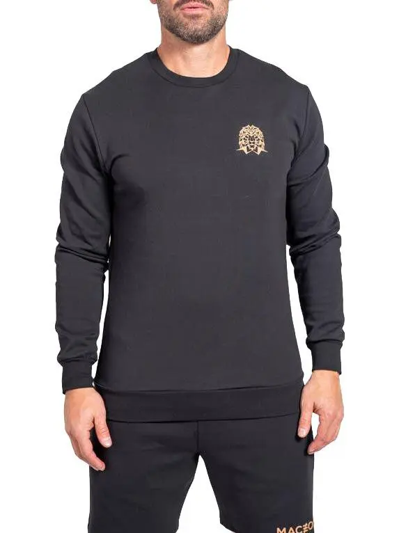 MACEOO Graphic Sweatshirt - Black