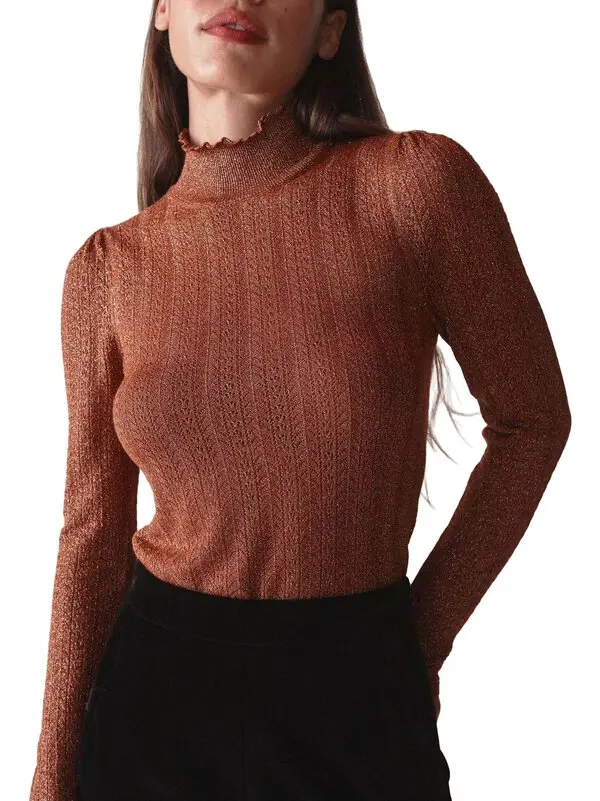 HMD Minou Turtleneck - Persimmon