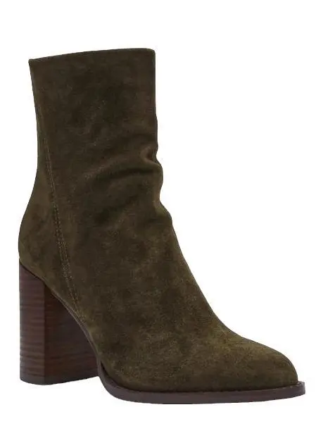 Steve Madden Obsession Bootie - Olive Suede