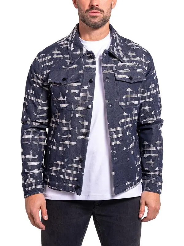 MACEOO Ascension 0029 Denim Jacket - Blue