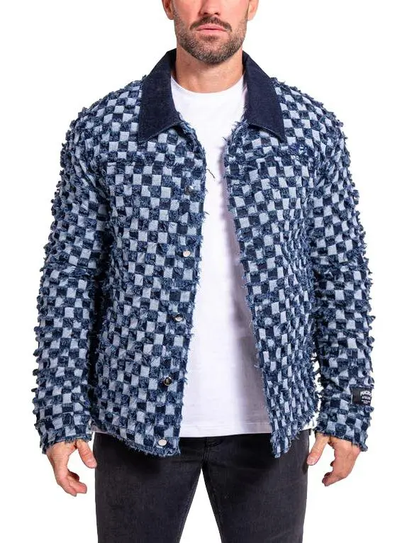 MACEOO Ascension 0012 Lined Denim Jacket - Blue