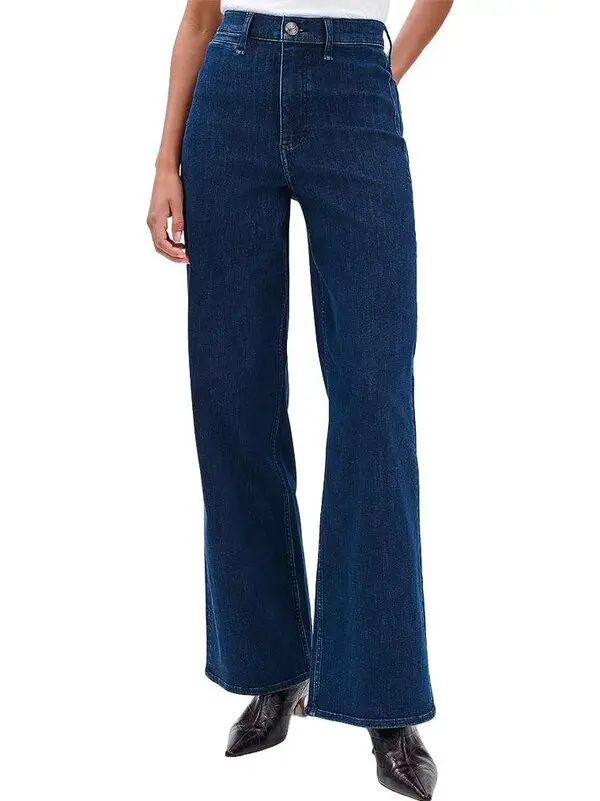 Rag & Bone Flexi Hadley High-waist Wide-leg Jeans - Lulu