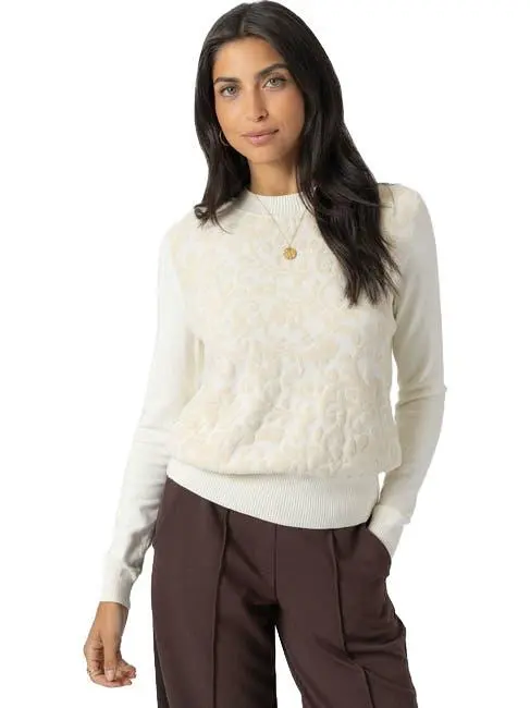 SAINT + SOFIA Wren Long Sleeve Knit - Cream