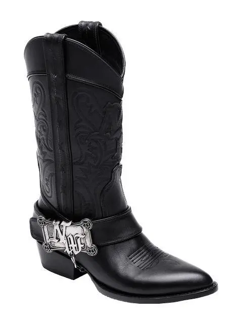 NAKED WOLFE The Outlaw Boot - Black