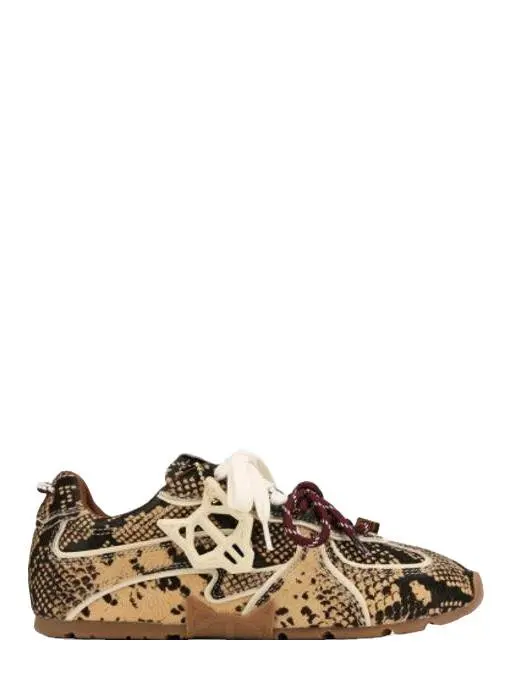NAKED WOLFE Adored Suede Sneakers - Tan