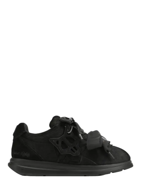 NAKED WOLFE Expense Suede Sneakers - Black