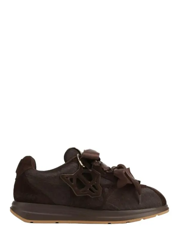NAKED WOLFE Expense Suede Sneakers - Brown