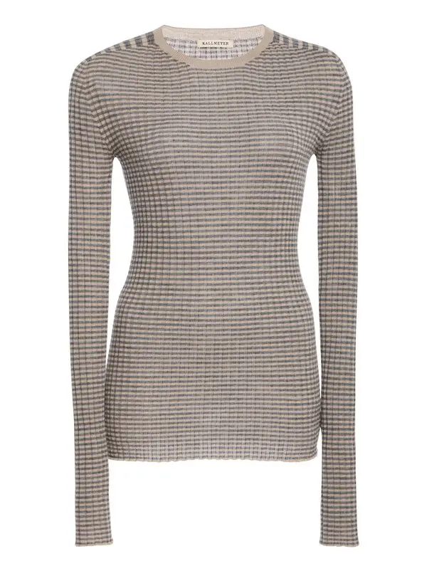 KALLMEYER Fabi Ultrafine Merino Top - Grey