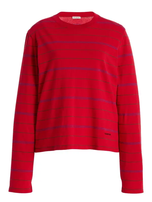 KALLMEYER Wynn Cotton Long Sleeve T-shirt - Red