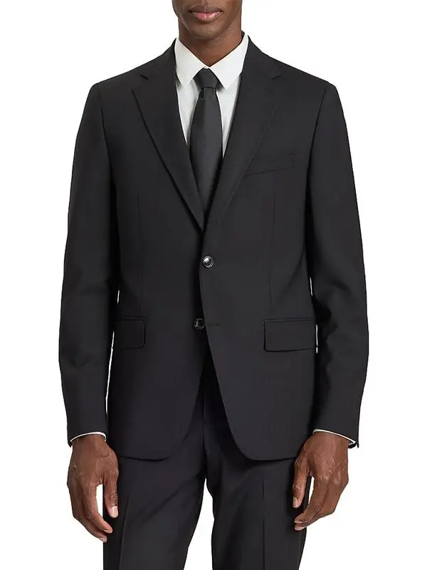 Ted Baker London Wright Bengaline Modern Fit Suit Jacket - Black
