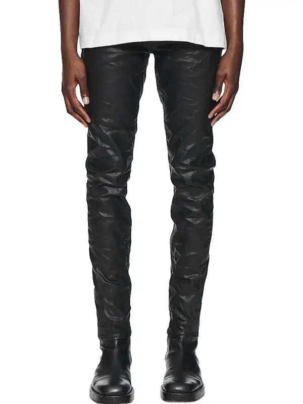 PURPLE BRAND Patent Leather Skinny Jeans - B. P. Leather