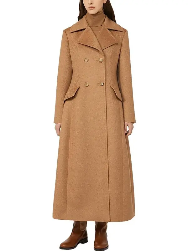 Max Mara Lepanto Wool Coat - Camel