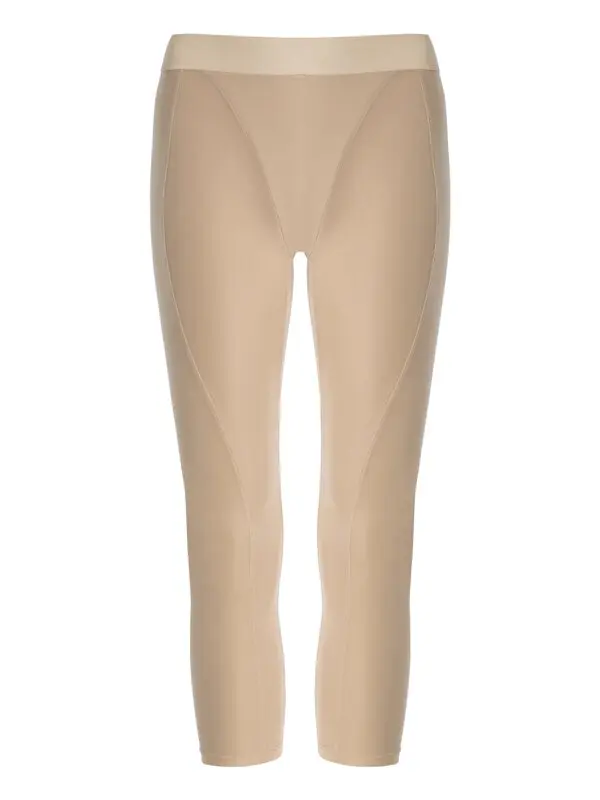 LAQUAN SMITH Mid-rise Capri Pants - Nude