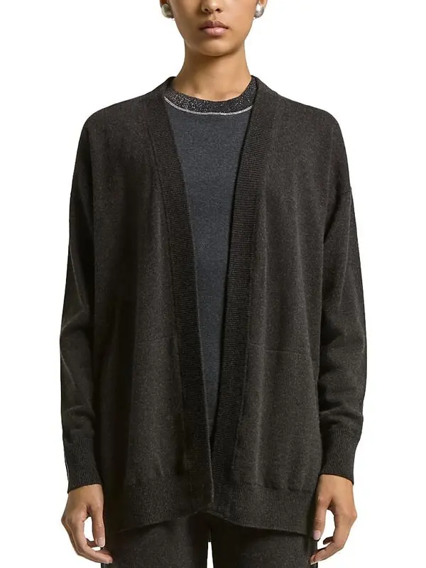 Peserico Cardigan Sweater - Ebony
