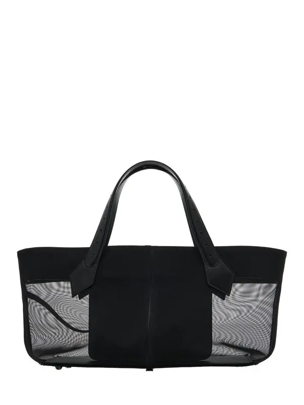 Proenza Schouler Chelsea East/west Mesh Tote Bag - Black