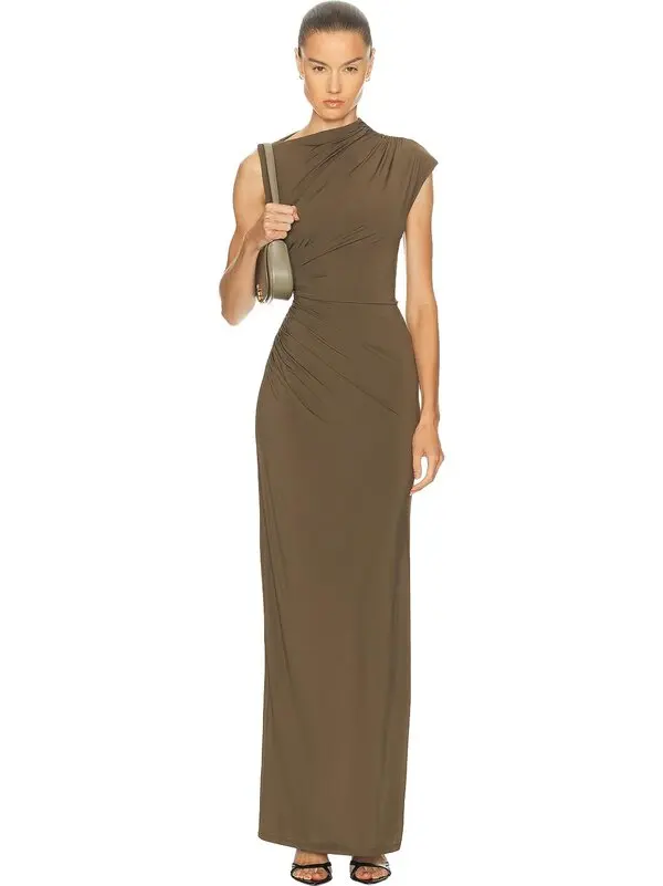 EAVES Auda Gown - Olive