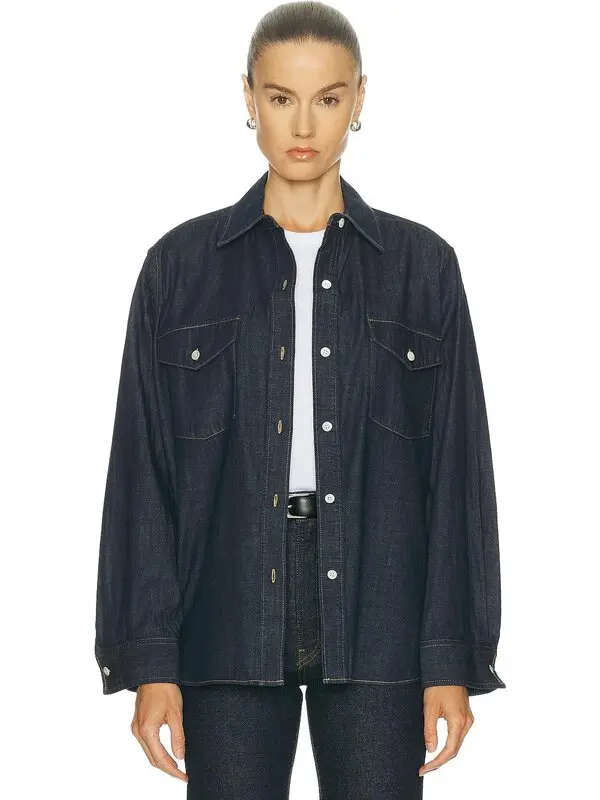 Jenni Kayne Colt Shirt - Dark Denim