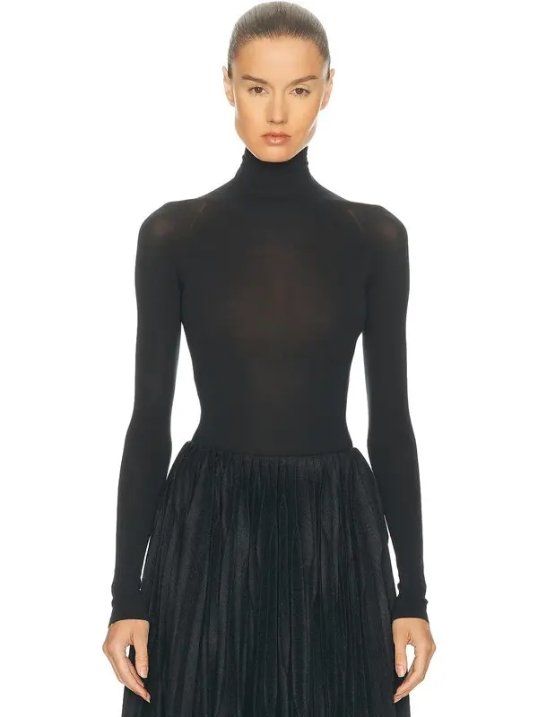 Alaïa Secondskin Bodysuit - Noir Alaia