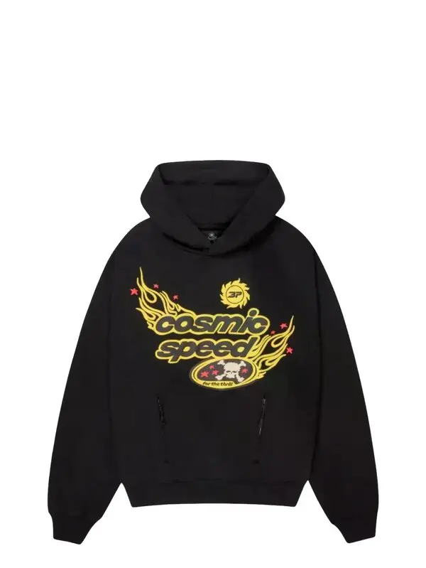 BROKEN PLANET Cosmic Speed Hoodie - Black