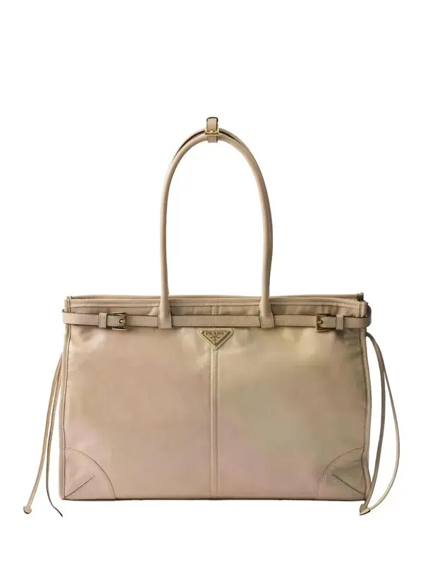 Prada Extra Large Bonnie Tote Bag - Neutrals