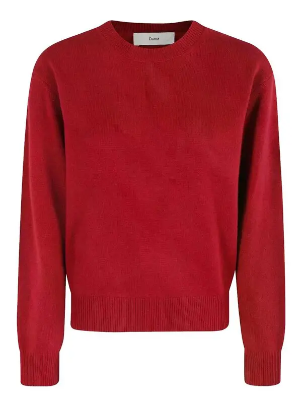 DUNST Crewneck Sweater - Red