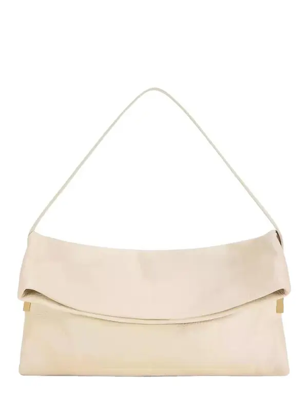 Elisabetta Franchi Leather Shoulder Bag - Neutrals