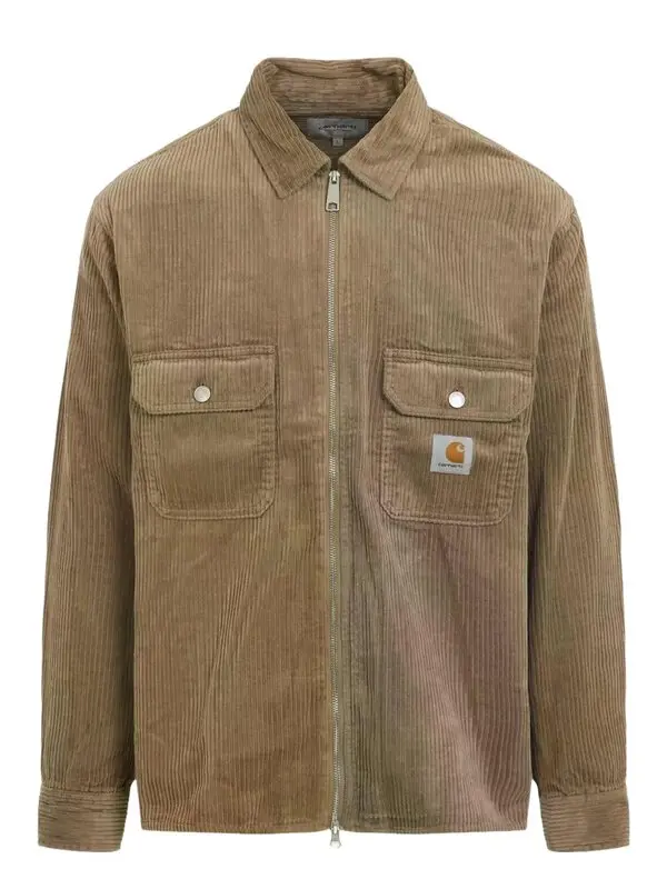Carhartt Work In Progress Reynold Corduroy Zip Shirt Jacket - Neutrals