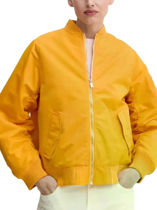 Day Birger Et Mikkelsen Zip Bomber Jacket - Yellow