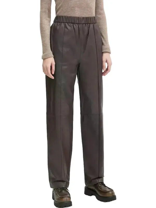 Day Birger Et Mikkelsen Panelled Trousers With Elasticated Waistband - Brown
