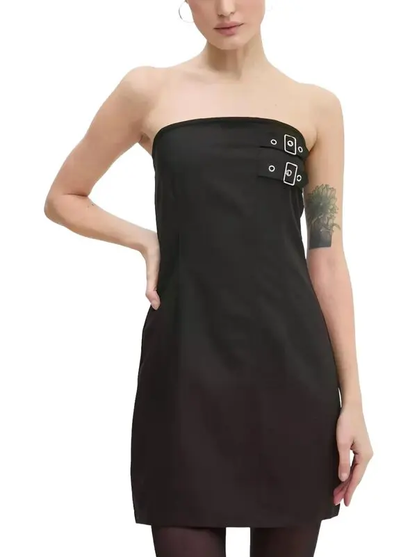 RÉSUMÉ Buckle Strapless Mini Dress - Black