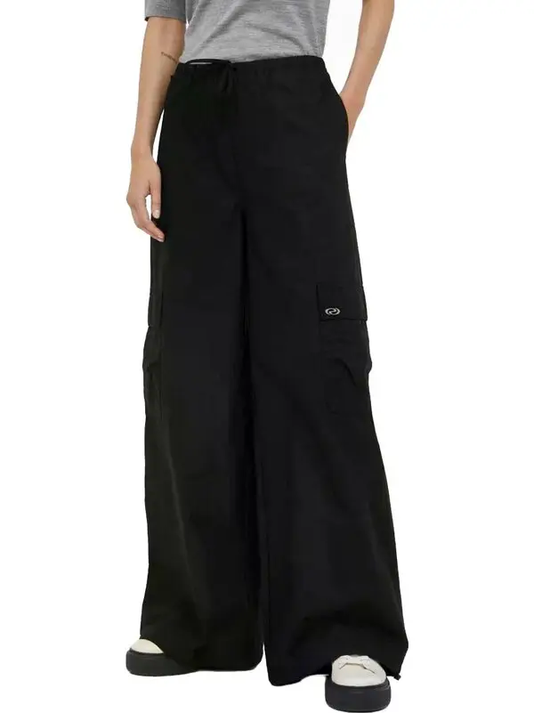 RÉSUMÉ Cargo Wide-leg Trousers - Black