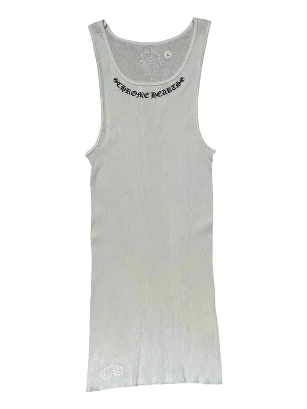 Chrome Hearts Graphic Tank Top - White