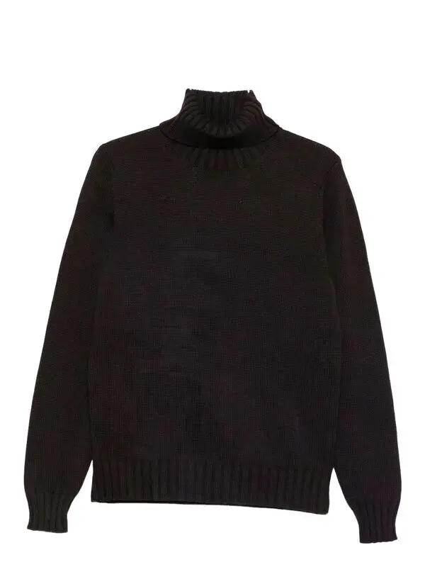 FILIPPO DE LAURENTIIS Roll-neck Sweater - Brown