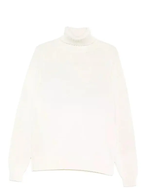 FILIPPO DE LAURENTIIS Roll-neck Sweater - White