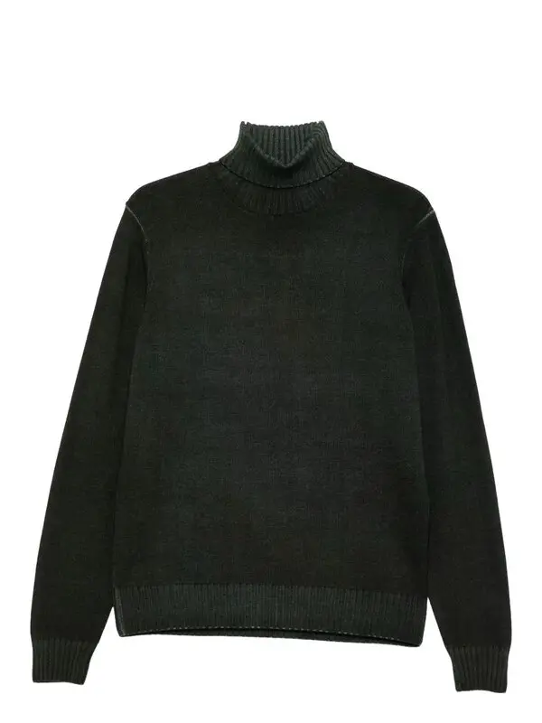 FILIPPO DE LAURENTIIS Roll-neck Sweater - Green