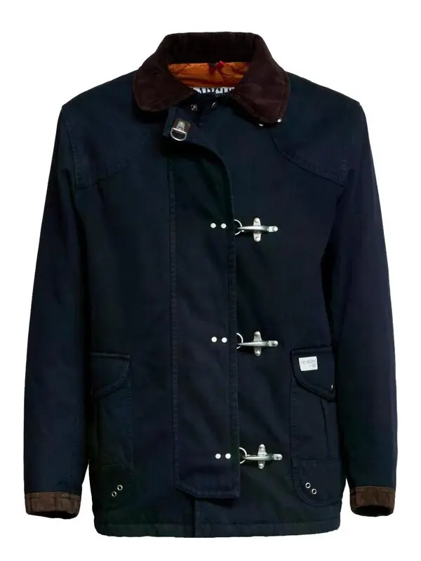 FAY 4 Ganci Cotton Jacket - Blue