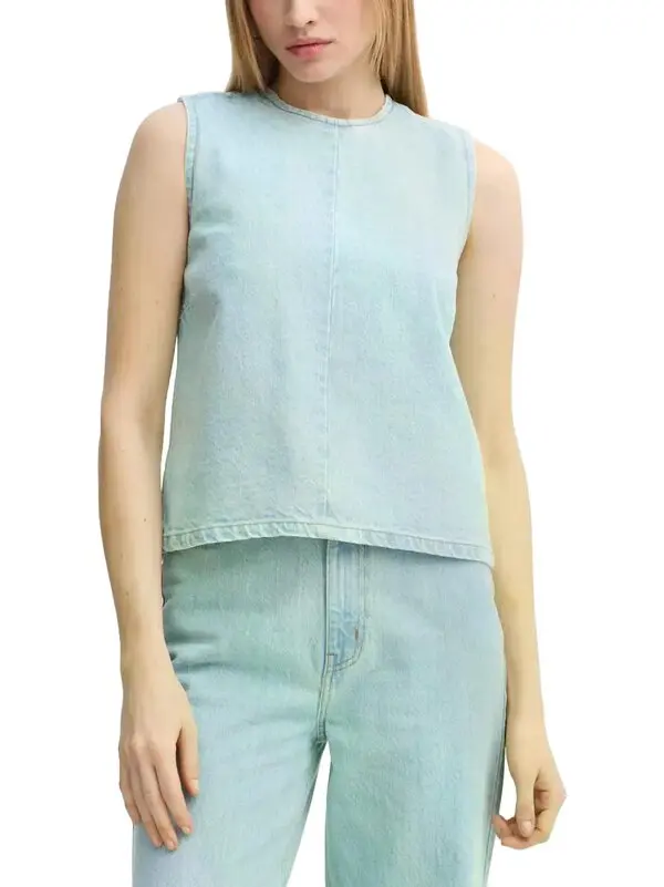 Day Birger Et Mikkelsen Zip Sleeveless Top - Blue