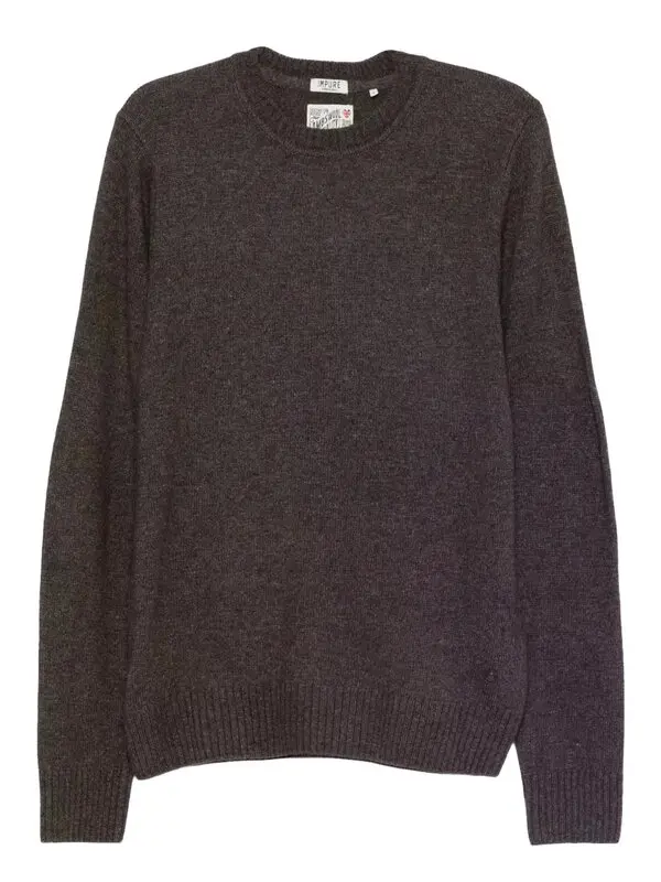 IMPURE Charlie Crew-neck Sweater - Brown