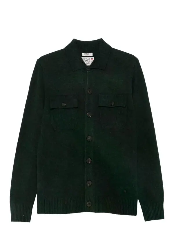 IMPURE Zack Cardigan - Green