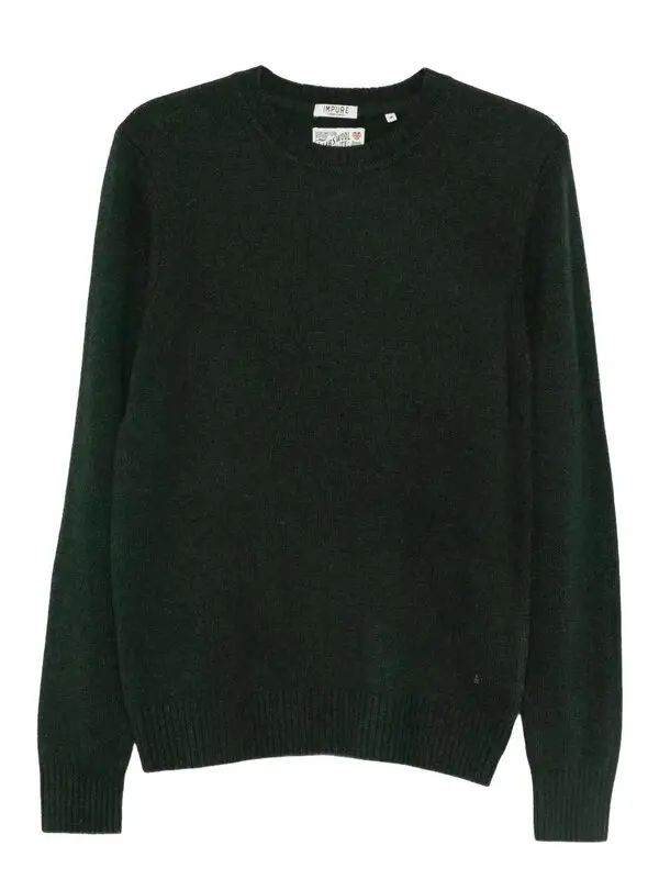 IMPURE Charlie Crew-neck Sweater - Green