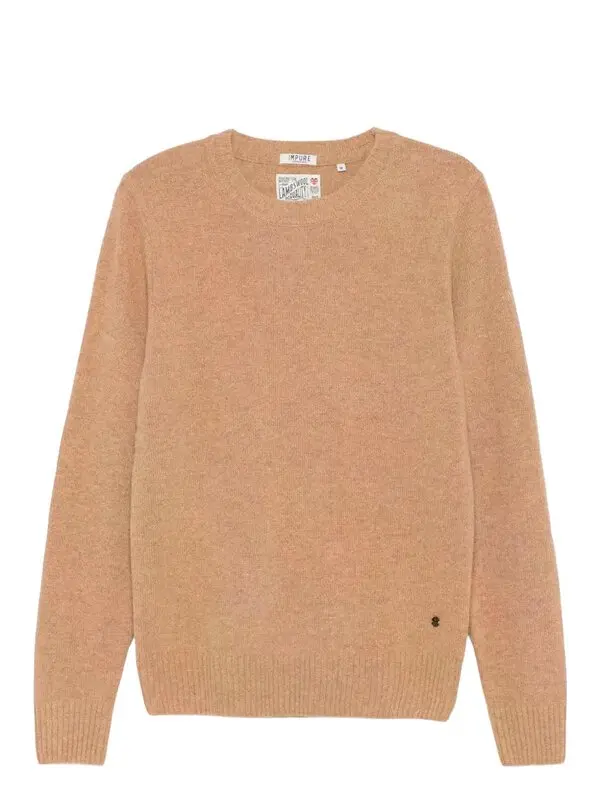 IMPURE Charlie Crew-neck Sweater - Brown