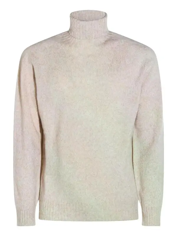 Altea Roll-neck Knit Sweater - Neutrals