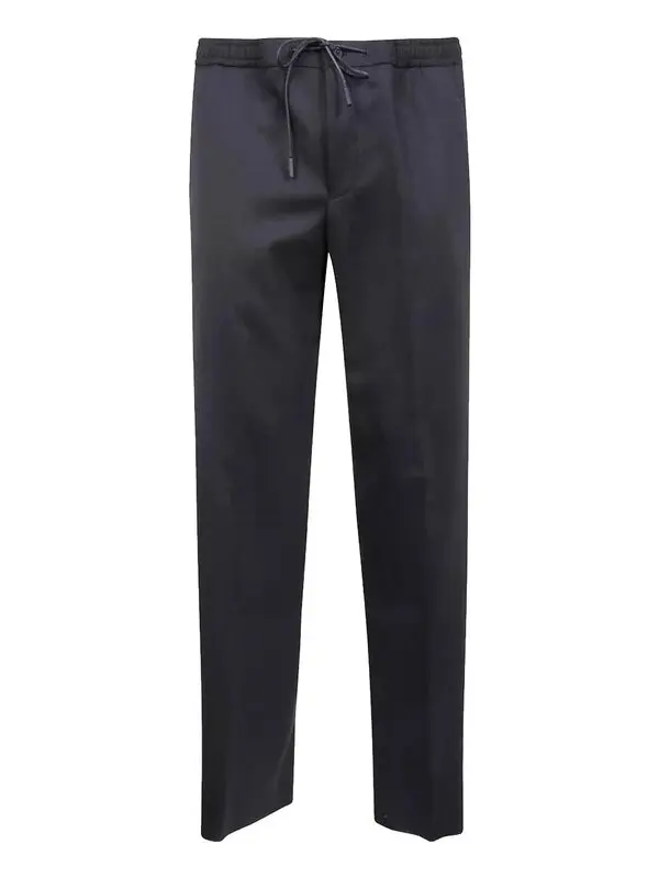 PT TORINO Drawstring-fastening Trousers - Black