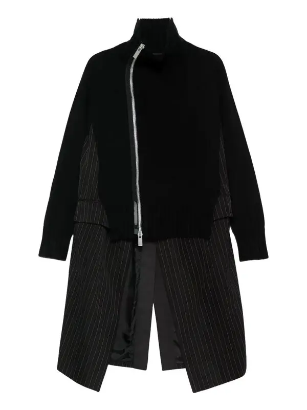 Sacai Paneled Jacket - Black