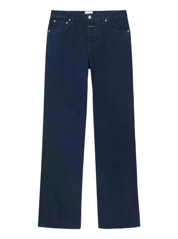 Closed High-waisted Wide-leg Jeans - Blue