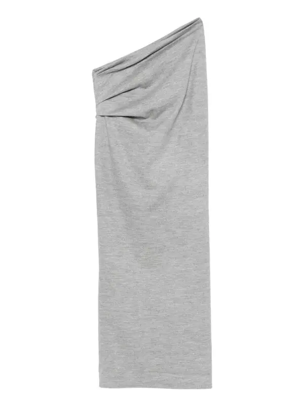 ENTIRE STUDIOS Asymmetric Maxi Skirt - Grey